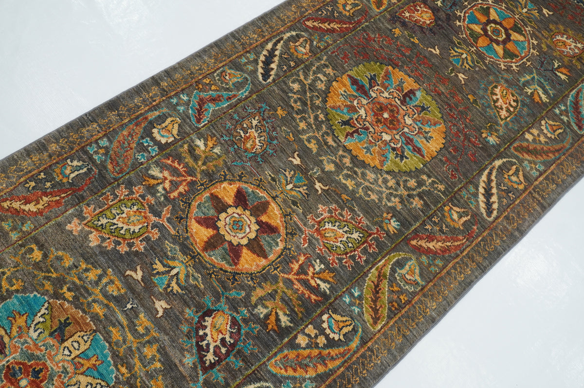 Arts & Craft Rug. 9' x 2'.8" – Zephyr Rugs